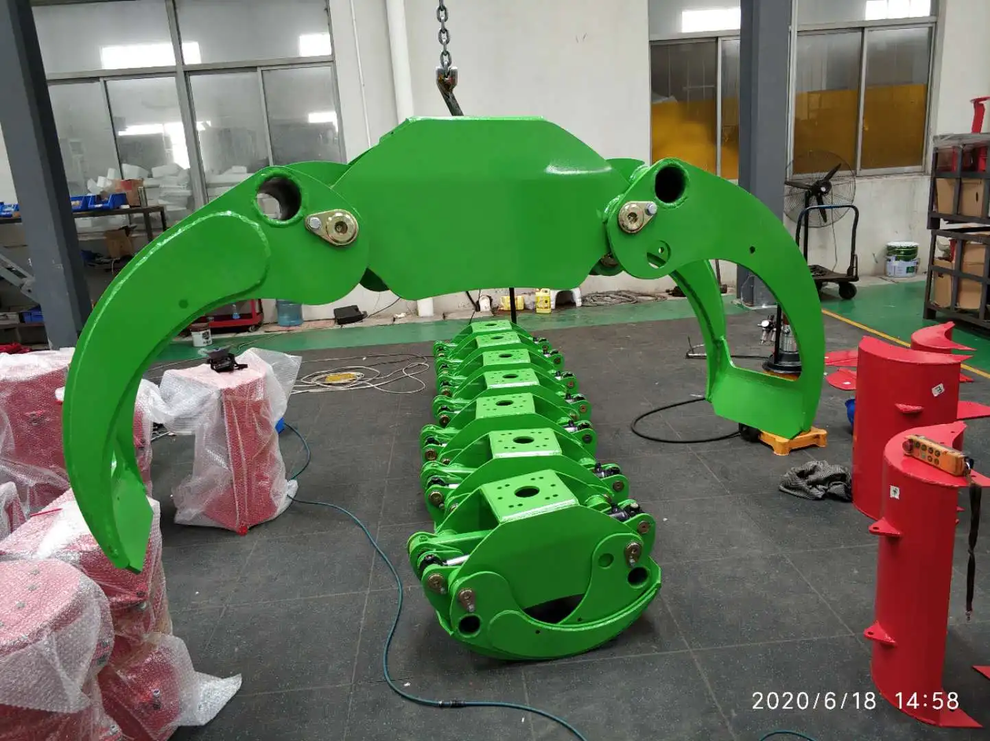Forestry Timber Grapple Grab with Rotator and Quick-Hitch| Alibaba.com