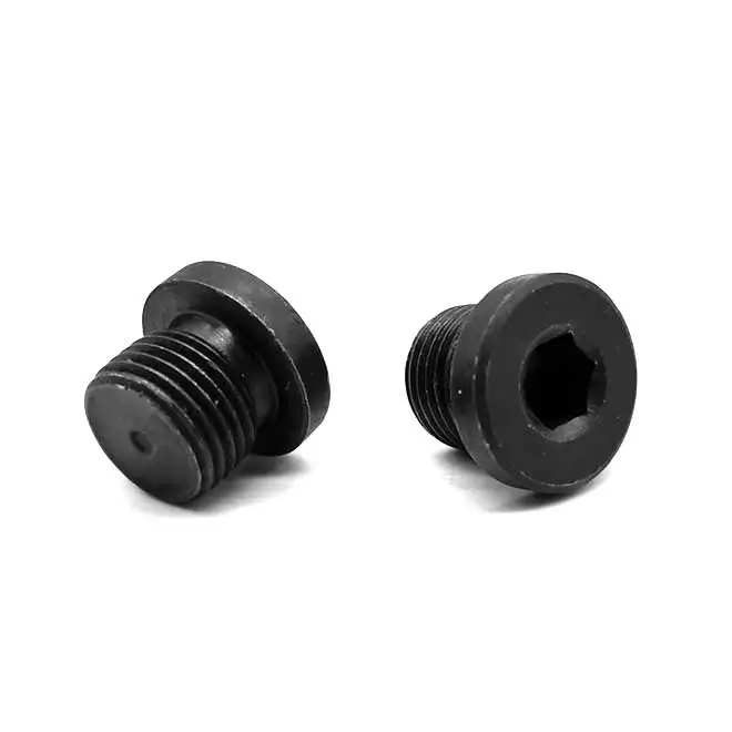 DIN908 M8 M10 M12 M16 Carbon Steel Black Oxide Hexagon Socket Screw ...