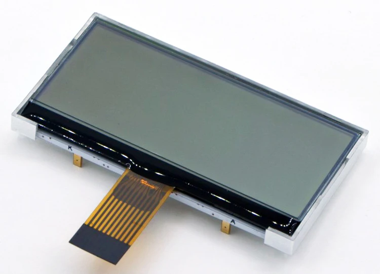2.4 Inch LCD Module - JHD1603-G06BFW-G - 6 O'clock Display