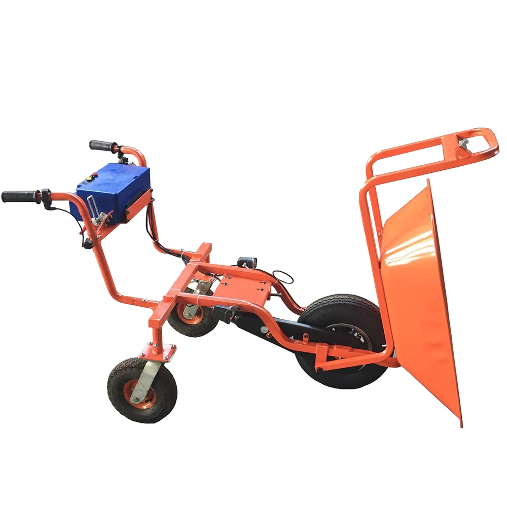 High Quality Handle Cement Sand Brick Hand Push Cart Electric Trolley ...