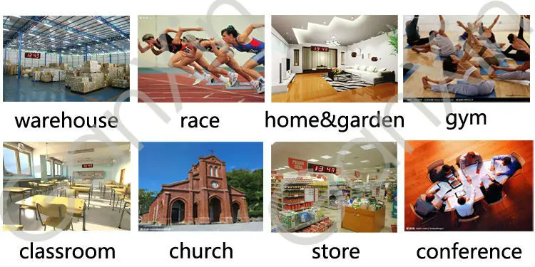 Remote Control LED Digital Number Counter Display - GANXIN