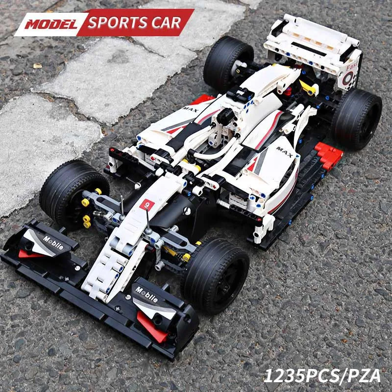 Mould King Technical Sportcar Series 13117 Formula -f1 Racing Static ...
