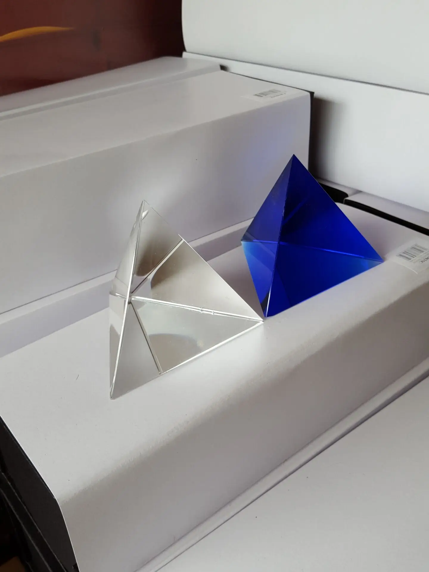 New Design Tetrahedron Crystal Pyramid - Perfect Gift