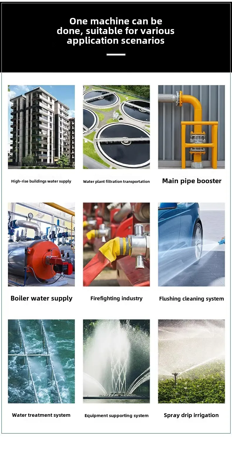 CDL Light Vertical Multi-Stage High-Pressure Centrifugal Pump Clean ...