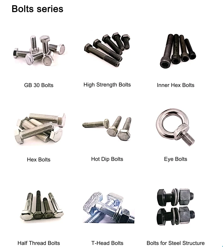 Metal Din933 Din931 Hex Bolt And Nut M28 M12 M14 - Buy Hex Bolt And Nut ...