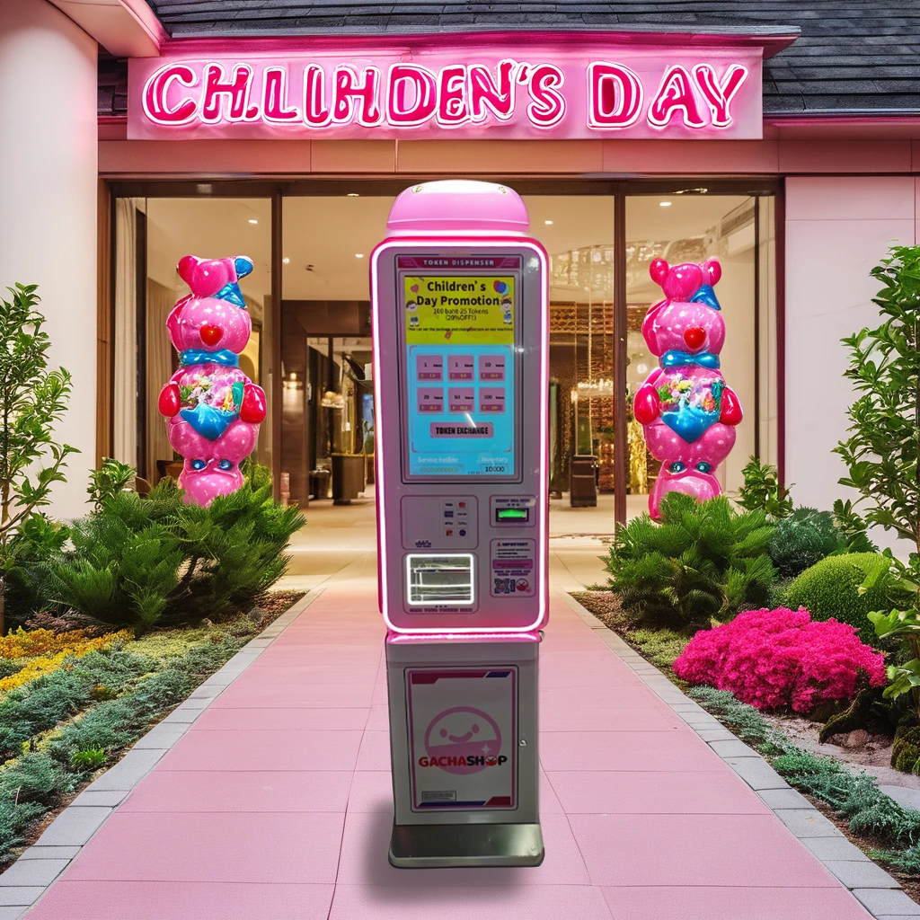 Small Arcade Coin Changer Vending Machine Efficient Service Equipment ...