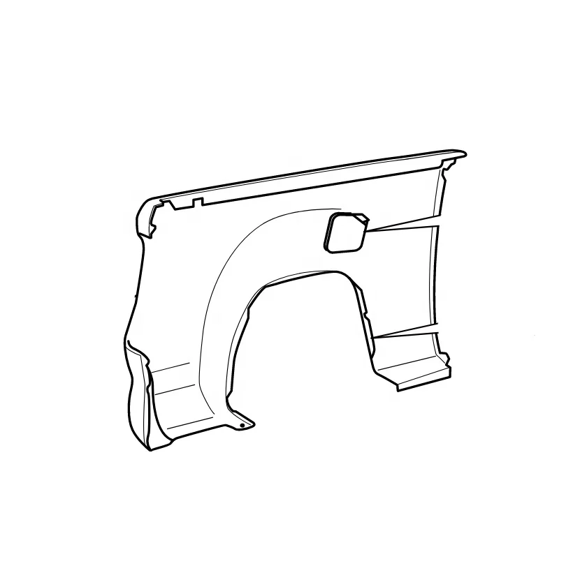 SAIC MAXUS T60 Side Rail Outer Plates - Durable & Tested