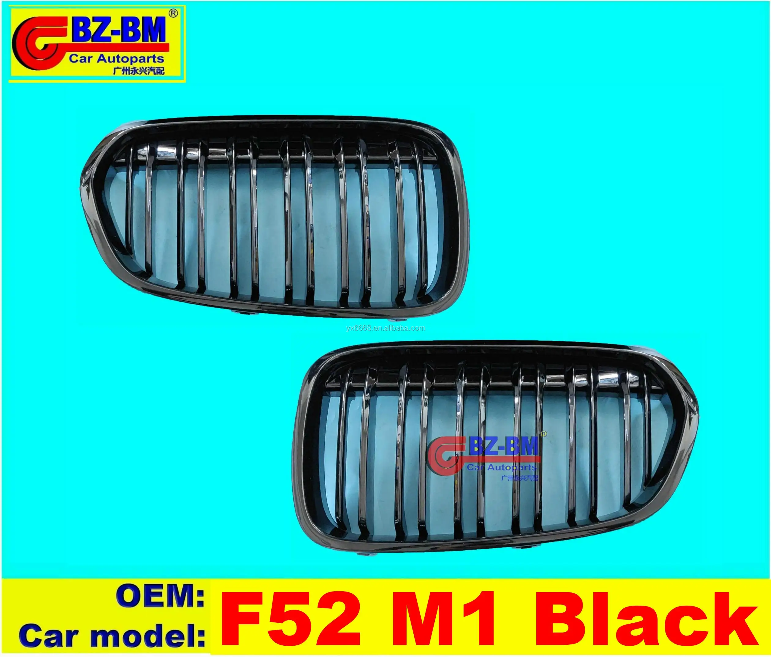 Suku Cadang Bodi Mobil 51137262117 51137262118 Abs Grill Depan Jala ...