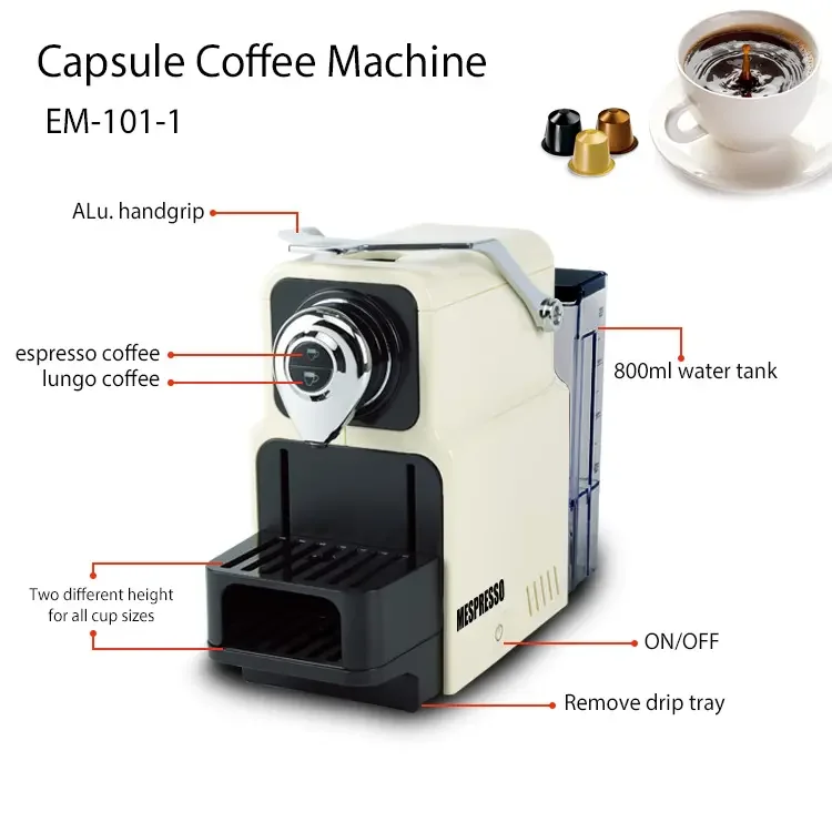 Multifunction Electronic Portable Small Espresso Coffee Machine 1500W ...