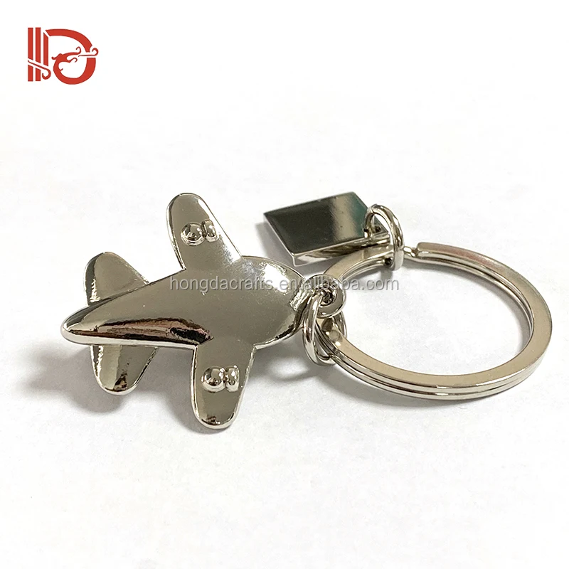 New Products Metal 3d Aircraft Fighter Plane Keychains Air Bus Airliner ...