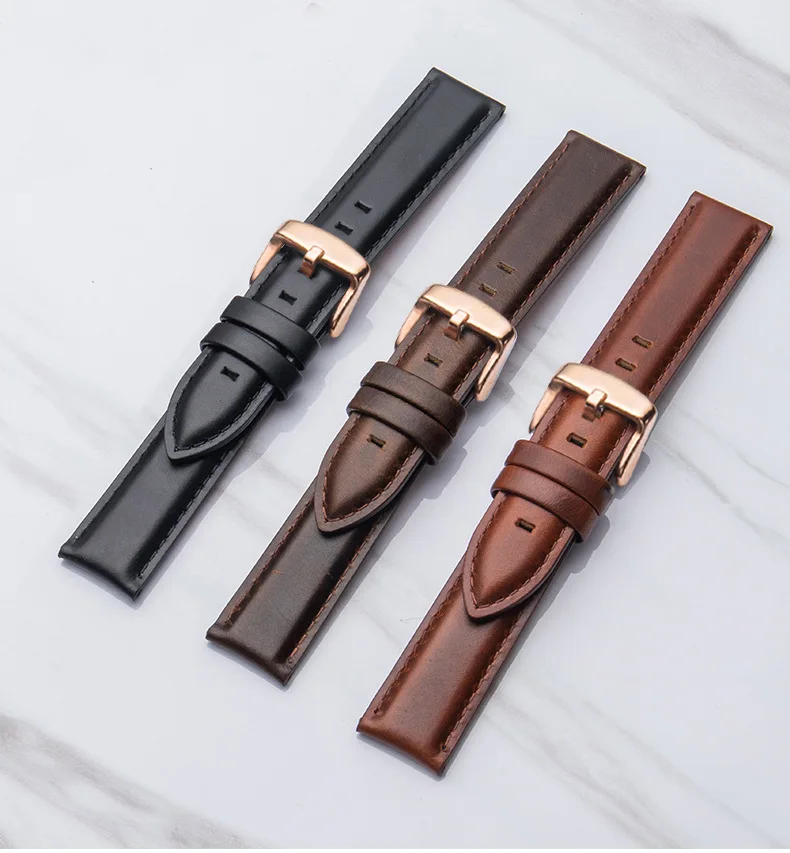 Genuine Leather Watch Bands for DW Style - Durable & Stylish