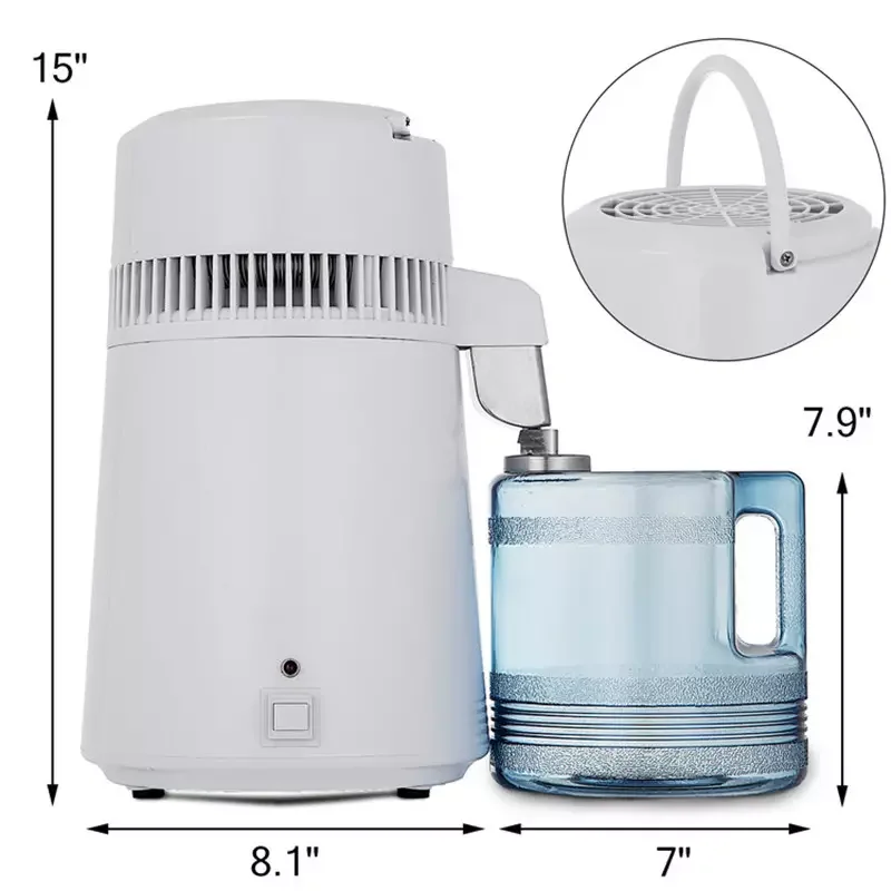 Portable Dental Electric Distiller 4l Dental Water Distiller for Dental ...
