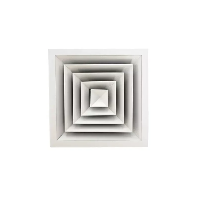 Hvac Ventilation Supply Air Conditioning Square Ceiling Diffuser With ...