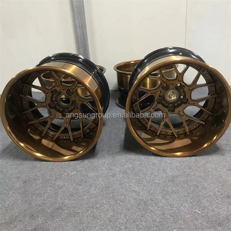 New Design High Quality 17 To 26 Inch Customized 3 Pieces Forged Split ...