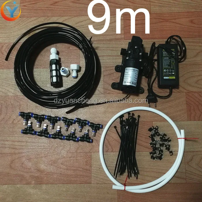 Outdoor Diy Mist Cooling System Water Mist Sprayer Machine - Buy Mist ...