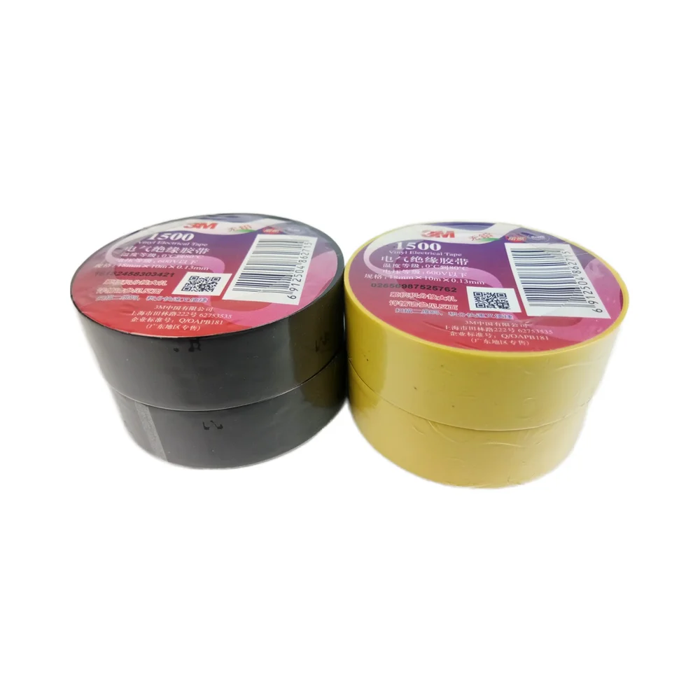 Original 3M 1500, Colorful Electrical Insulating Tape, 18mm X 10m, 0 ...
