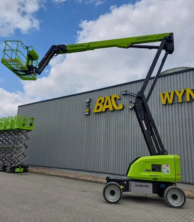 21M WORKING HEIGHT ELECTRIC ARTICULATING BOOM LIFTS ZA20JE BRAND NEW ...