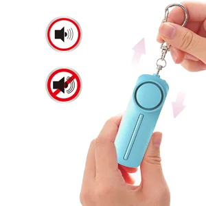 Pull Pin Personal Safety Siren Sound Alarm 130 Db Led Keychain - Buy ...