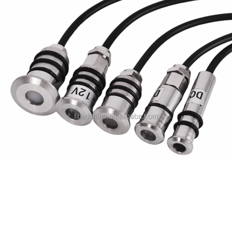 Outdoor 12V IP68 Waterproof Recessed Deck Light Swimming Pool Stair ...