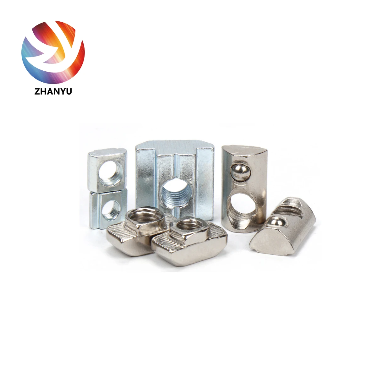 2020 Slider T Slot Nut M6 M8 Stopper Integrated Pre-assembly