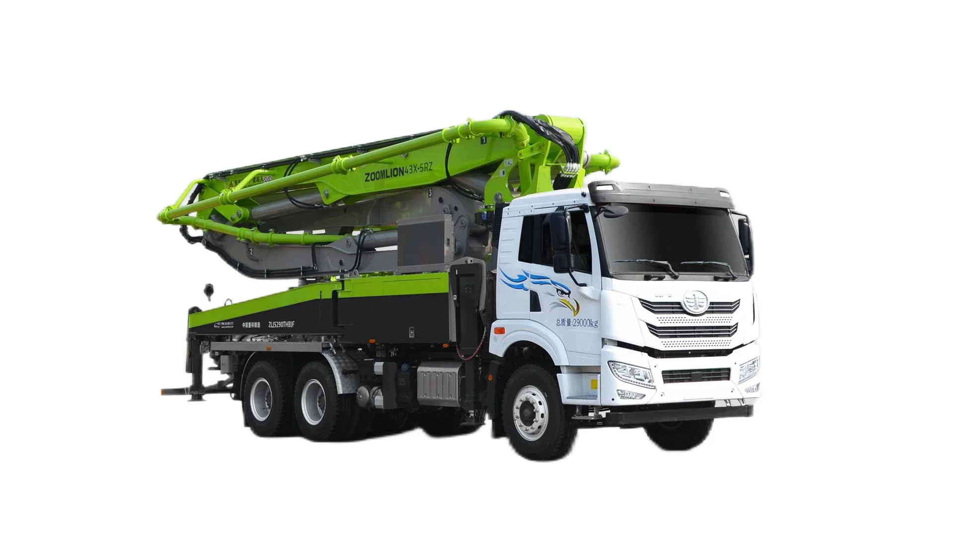 ZLJ5290THBJF 43X-5RZ - High Performance Concrete Pump Truck