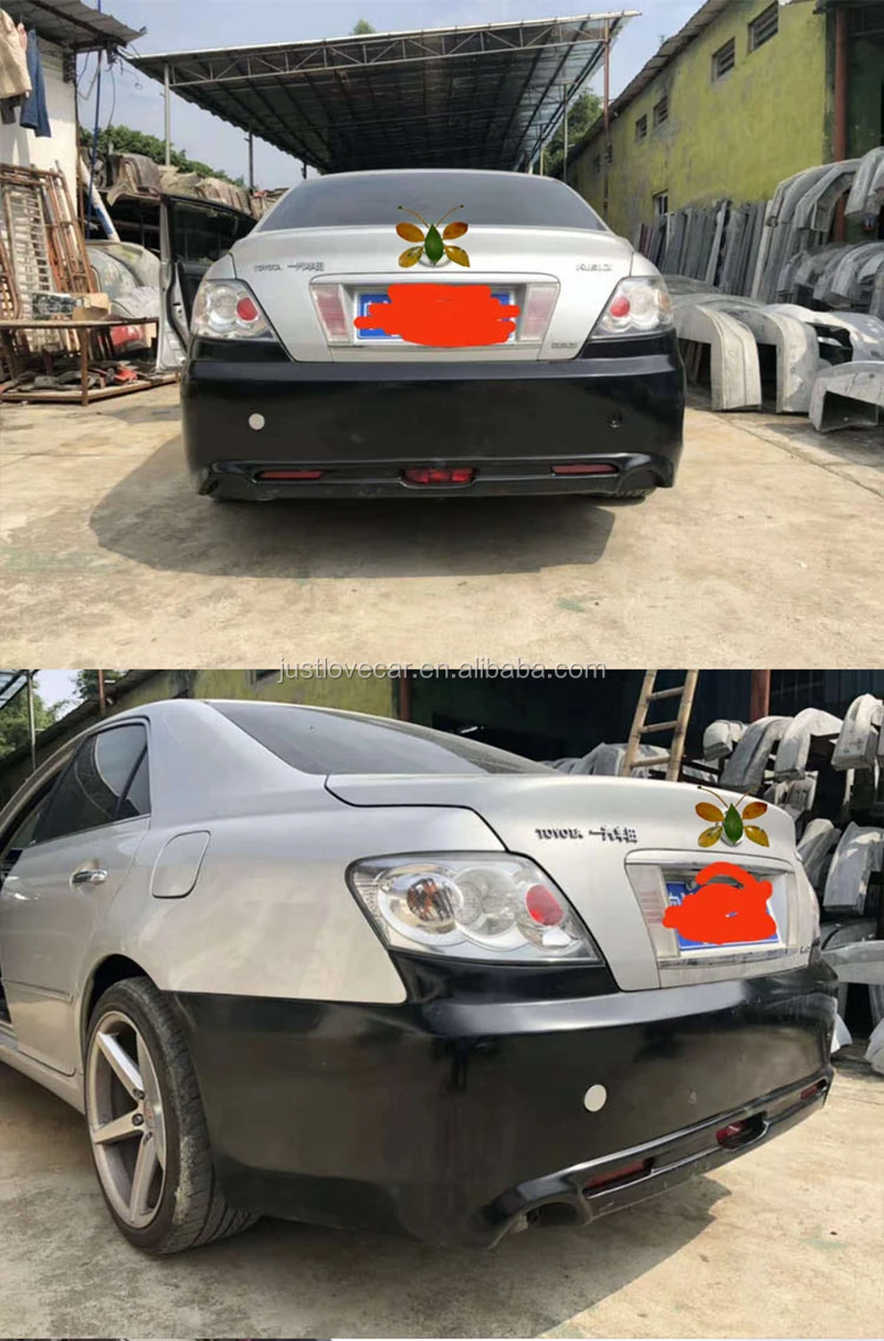 FOR TOYOTA MARK X 2005-2009 BODY KIT UPGRADE TO 2014 TYPE FRONT BUMPER ...