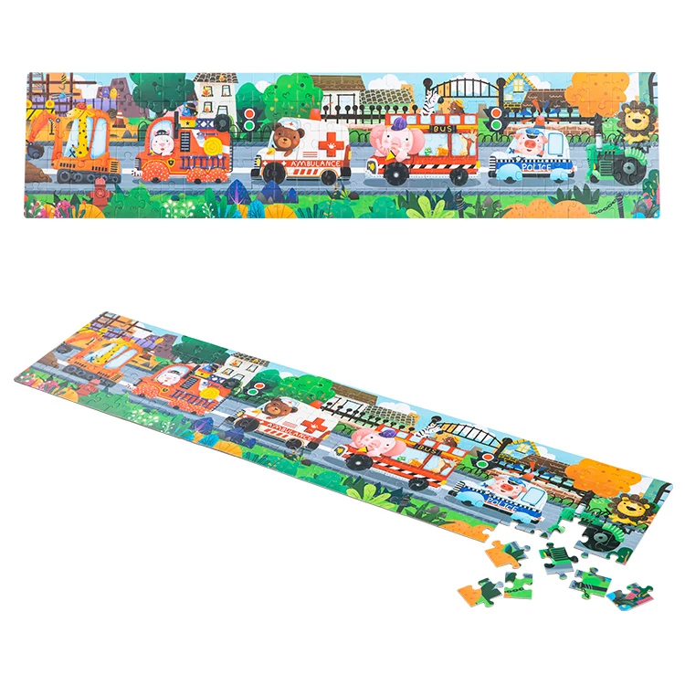 Wholesale Shaped Box Gift Cartoon Pattern Jigsaw Puzzle Custom Paper ...