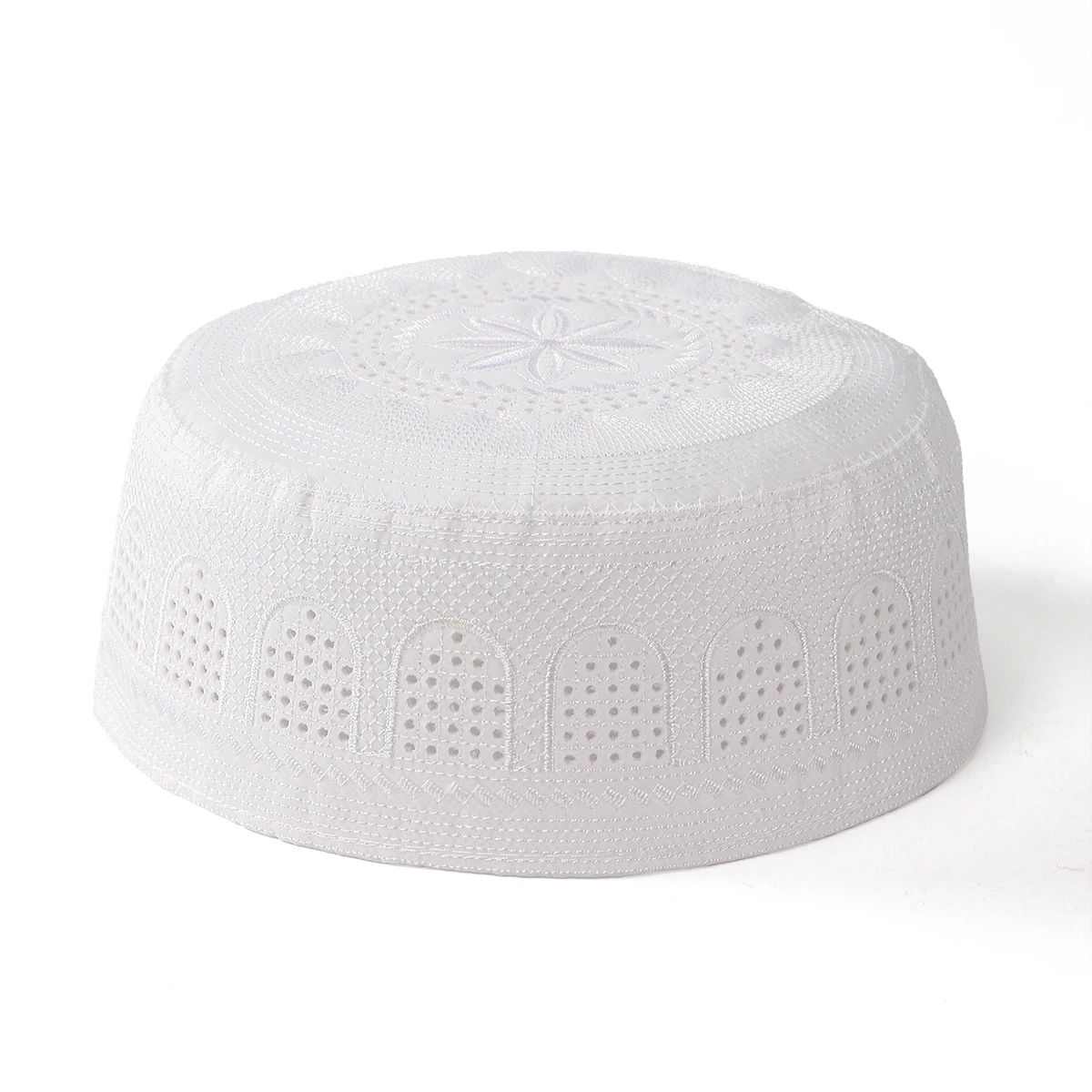 Islamic Muslim Caps for Men Prayer Church Breathable Kufi Skull Caps ...