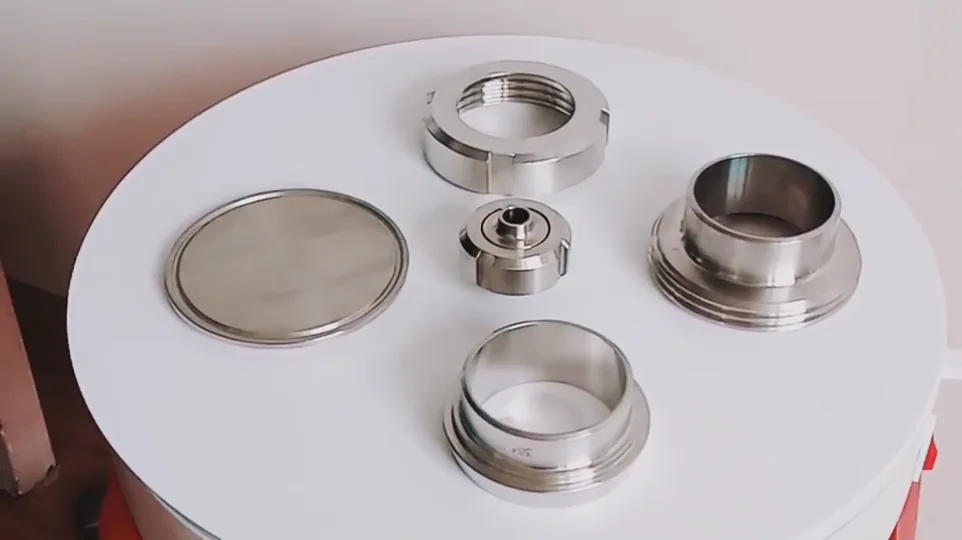 Sanitary Pipe Fittings Stainless Steel Pipe End Cap 16amp 1.5" Ss304 ...