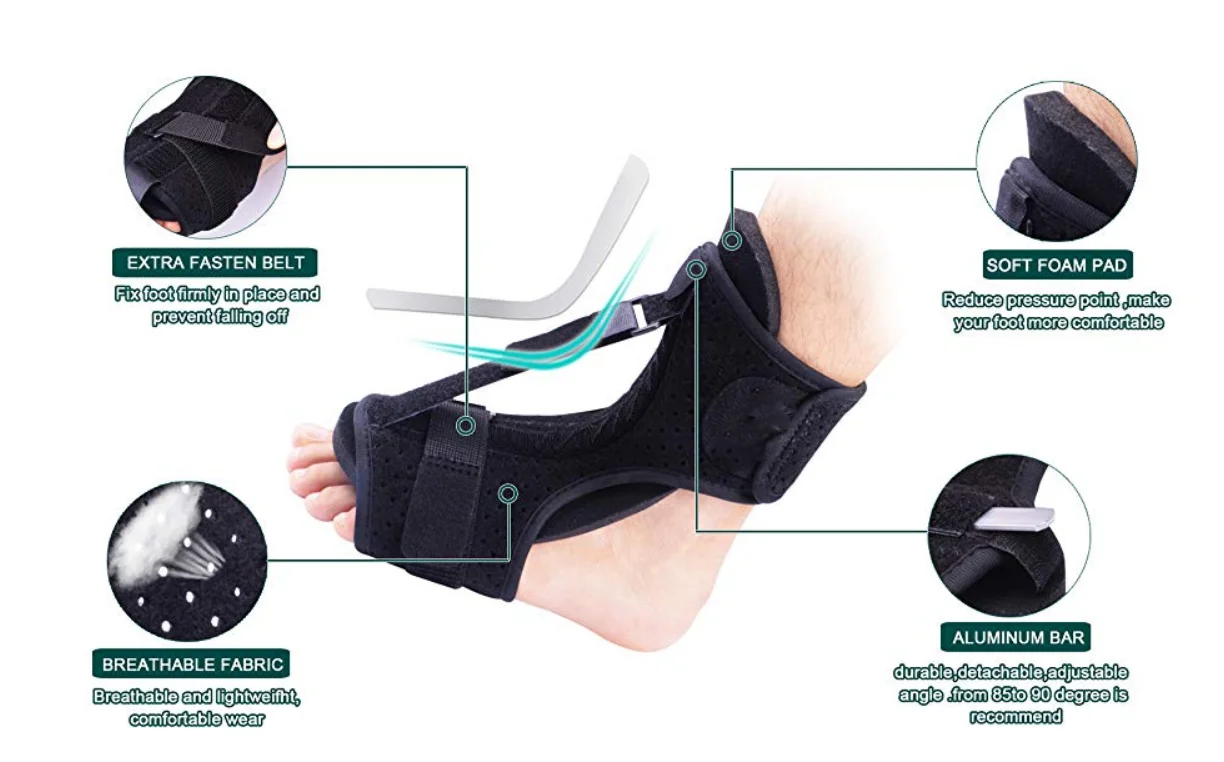 Hot Selling Night Splint for Foot Drop - Plantar Fasciitis Relief