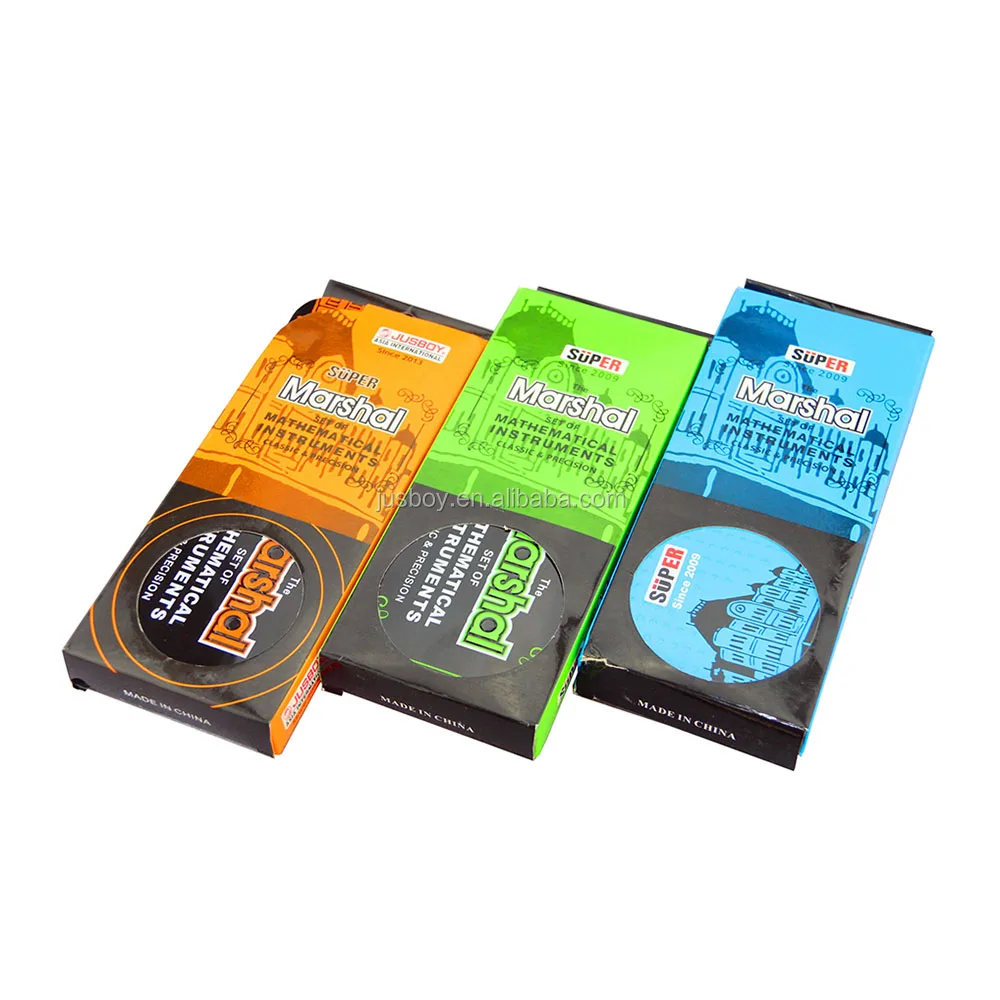 Super Marshal Mathematical Sets - Geometry Compass Box