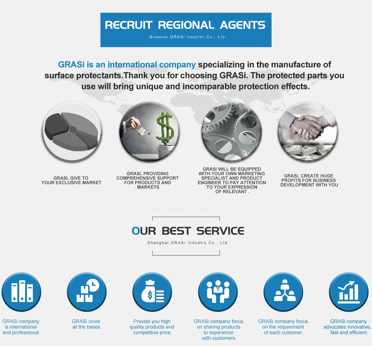 Shanghai GRASi Industry Co., Ltd. - GRASi Waterproofing Agent Series ...
