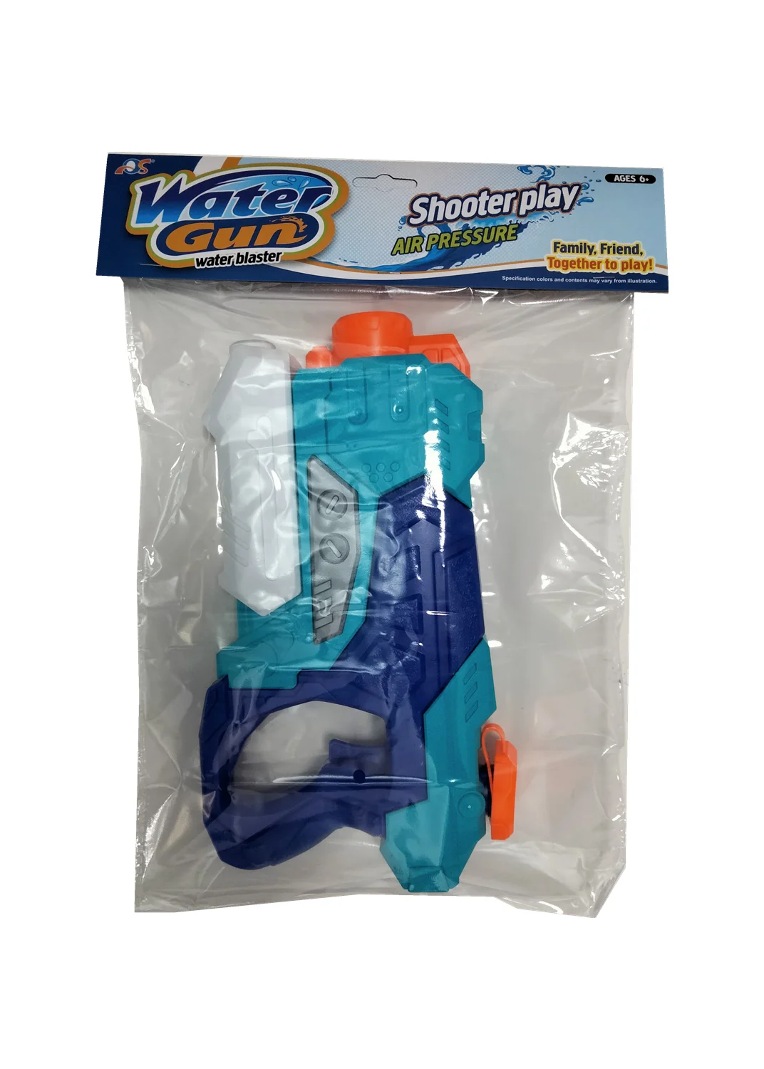 550ML Super Water Gun Powerful 33ft Long Range Water Blaster Soaker for Kids Adults Plastic ...
