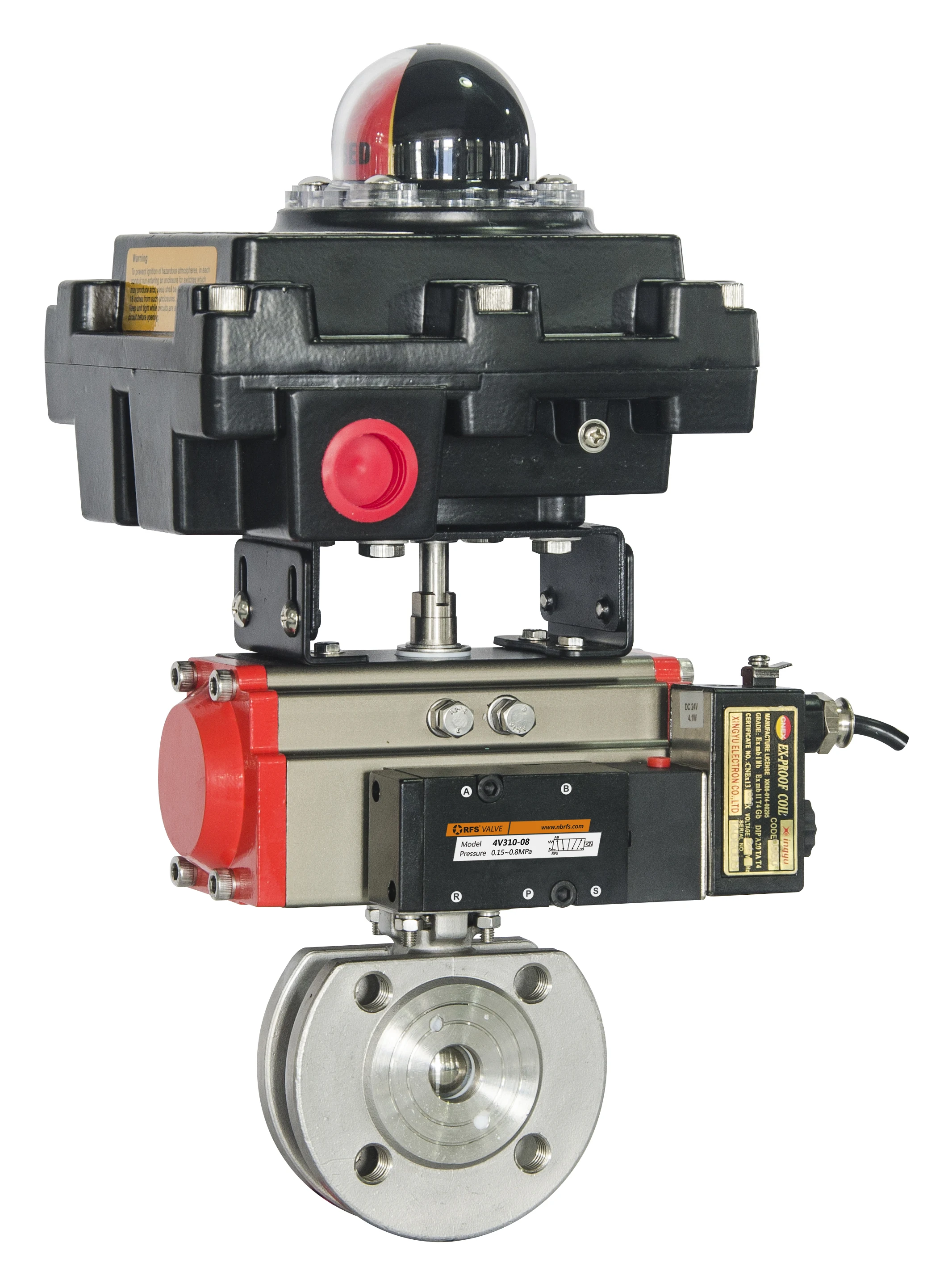 RAT400 Stainless Steel Air Control Pneumatic Actuators Double Single ...