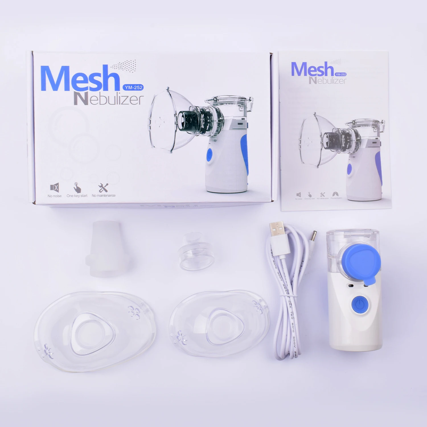 Portable Medical Inhalator Machine Asthma Home Use Compressor Nebulizer ...