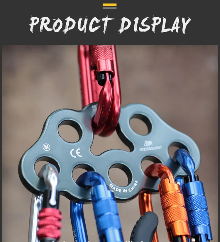 35kn 45kn Climbing Aluminum Rigging Plate - Buy Aluminum Rigging Plate ...