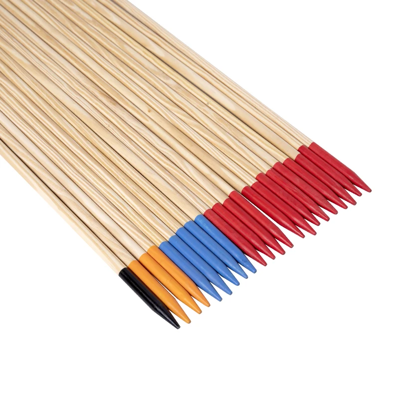 COMMIKI Outdoor Wooden Stick Game - Giant Mikado Set