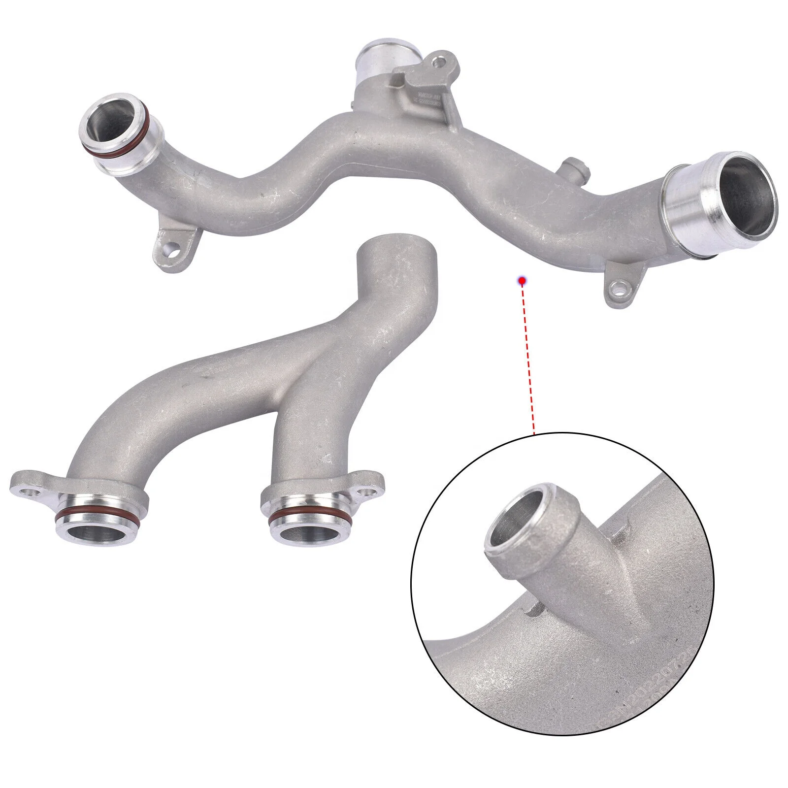 Lr090630 Lr092992 3.0l V6 5.0 V8 Petrol Sc Outlet Pipe Thermostatic ...