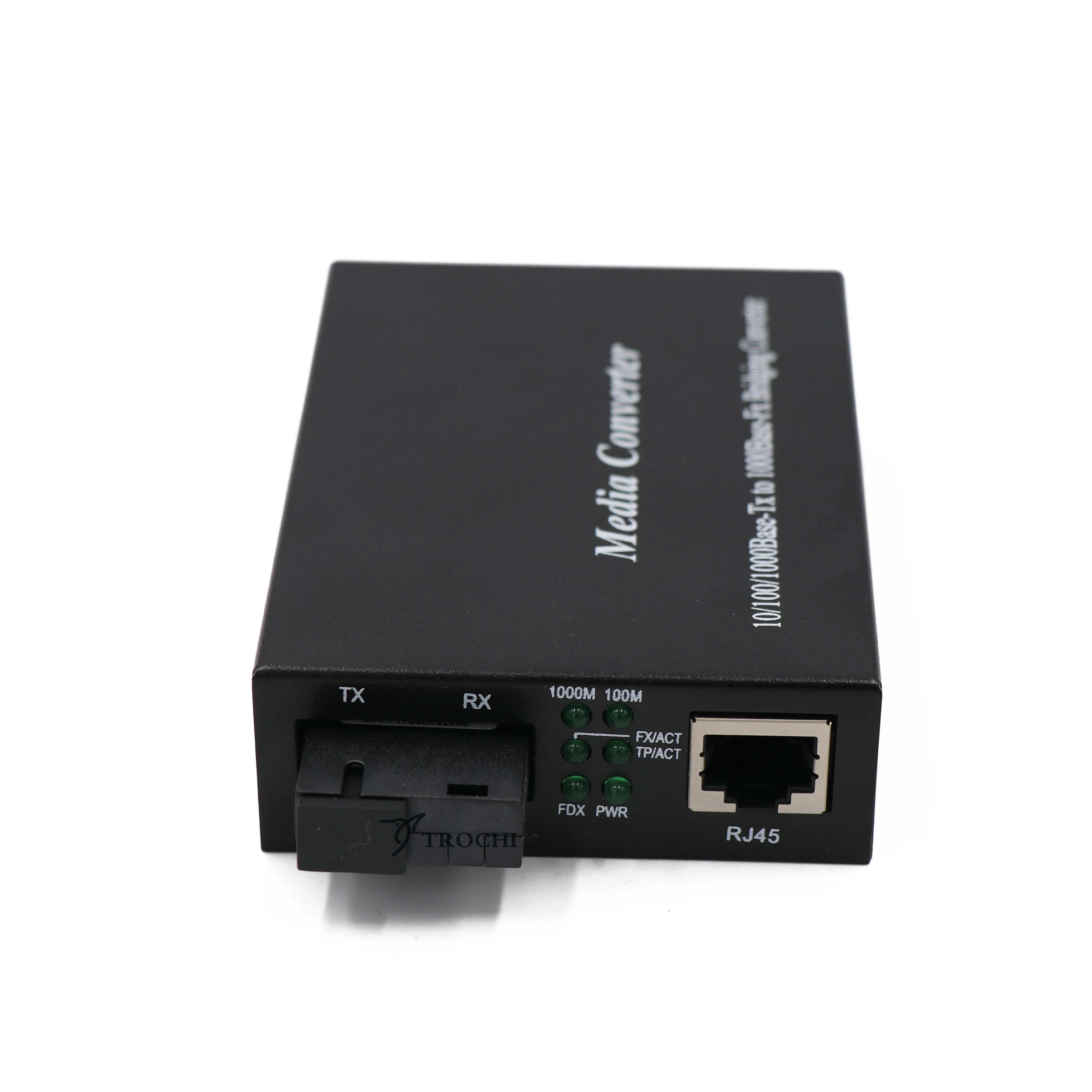Fiber Optic Media Converter 10/100/1000m Singlemode Simplex 20km ...