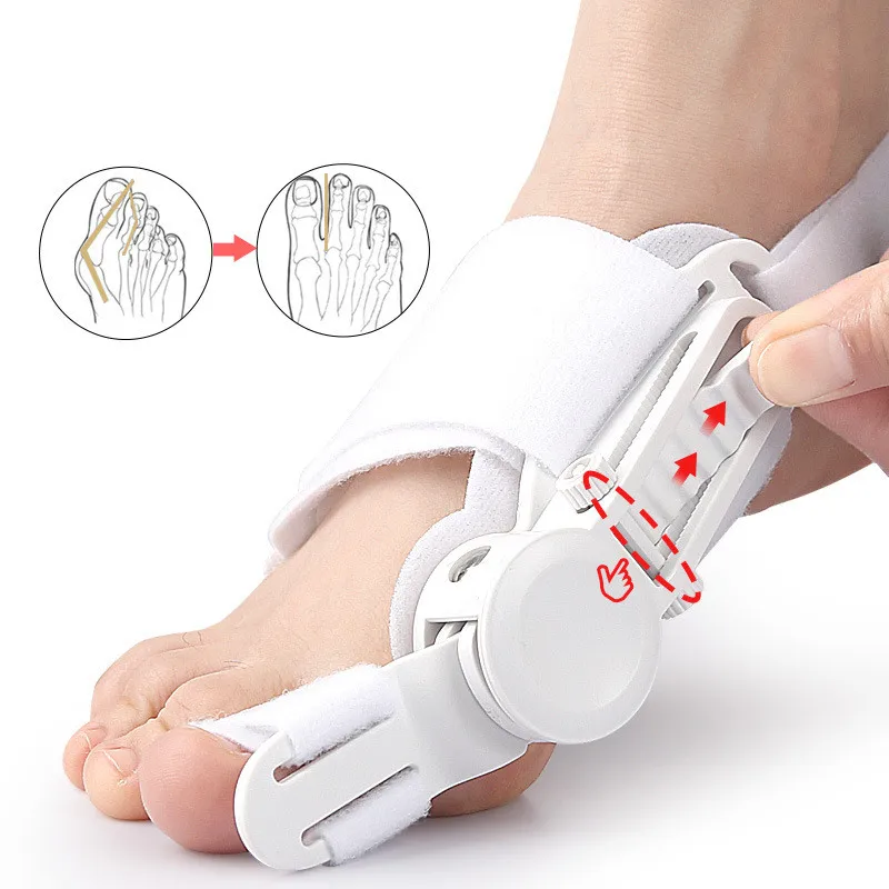 Bunion Orthoticsbig Foot Protruding Overlapping Toe Separatorknob Snap ...