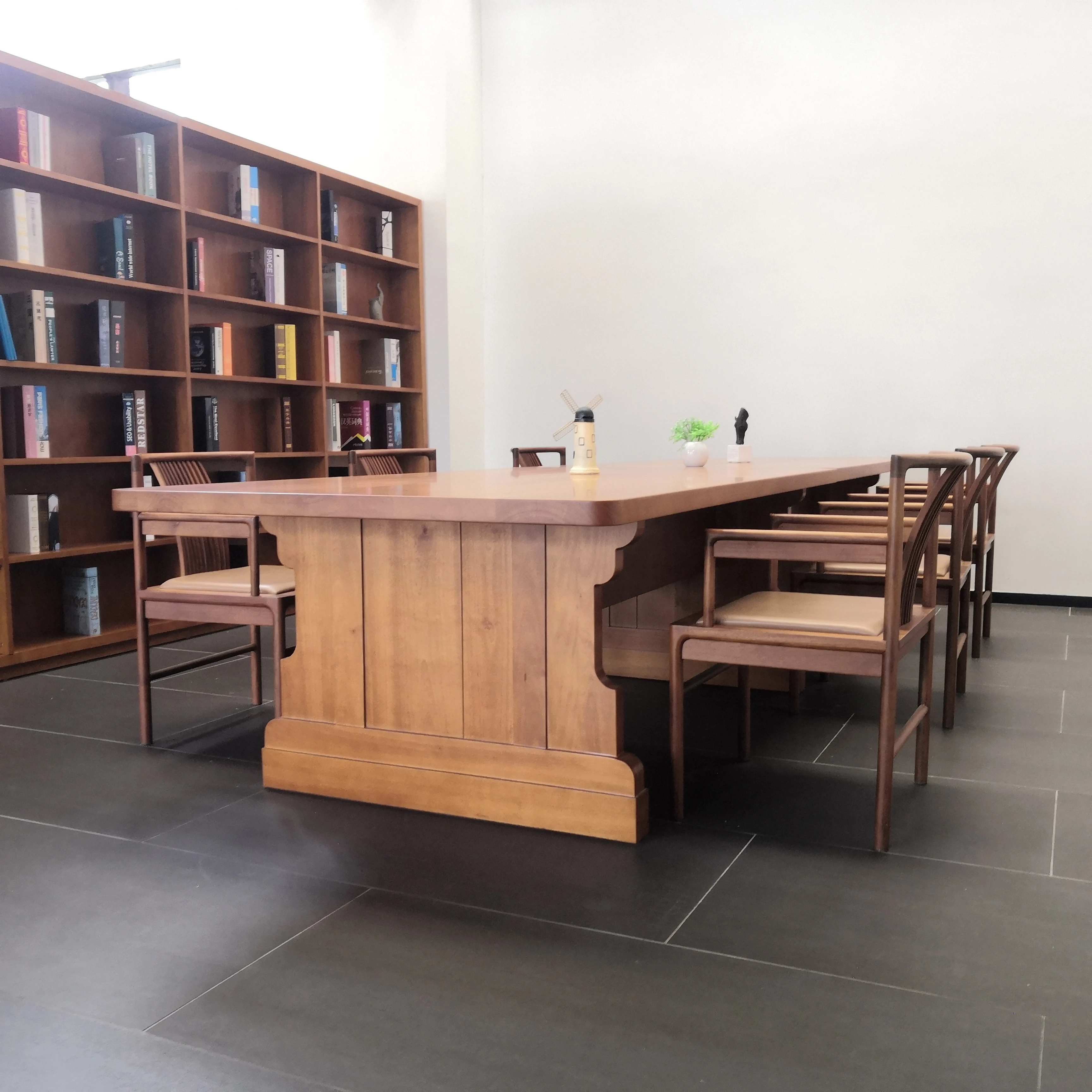 Library Furniture Study Table and Chair in School Furniture School ...