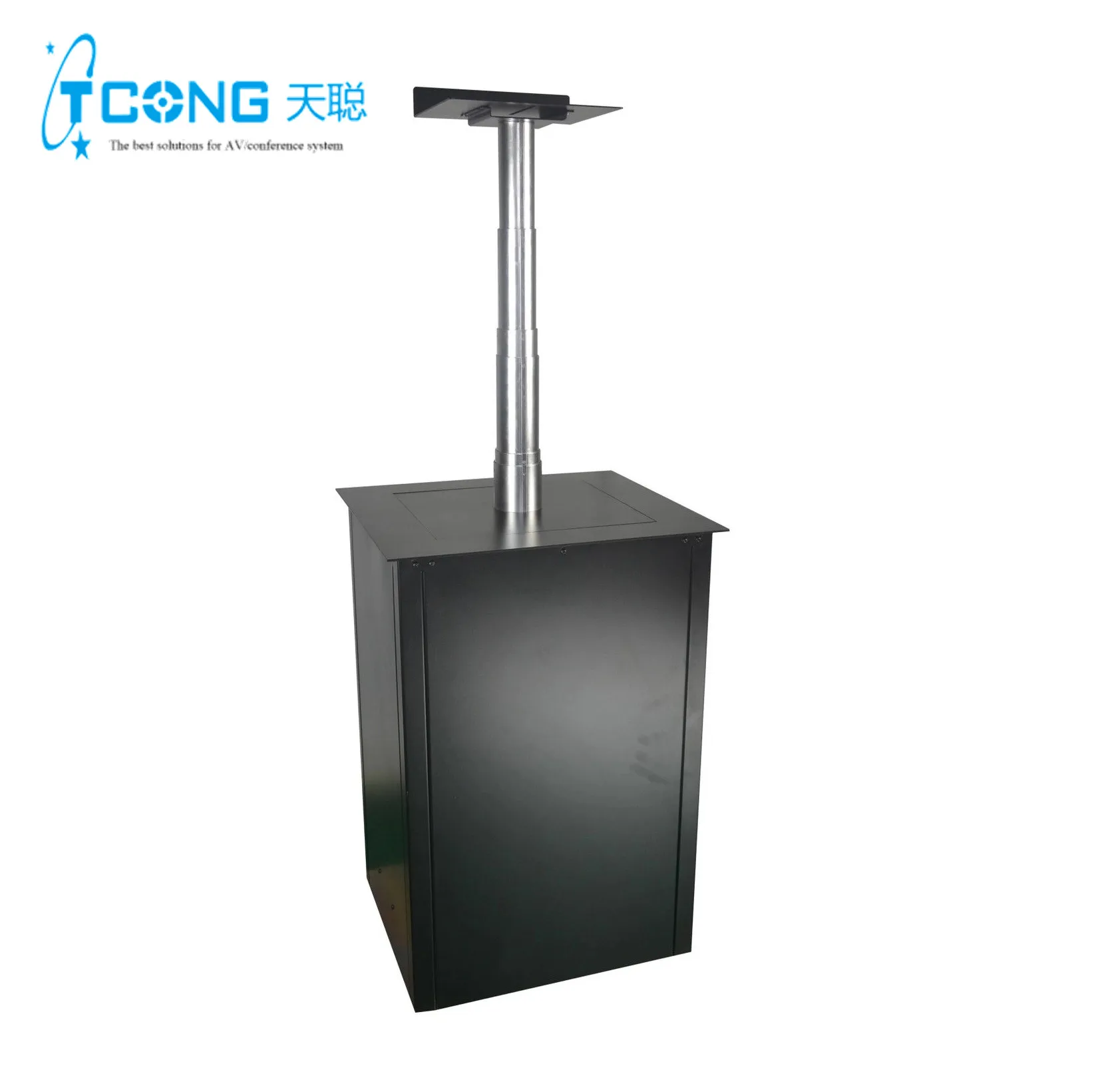 Remote Control Desk Motorized Camera Lift For Conference Room Motorised ...