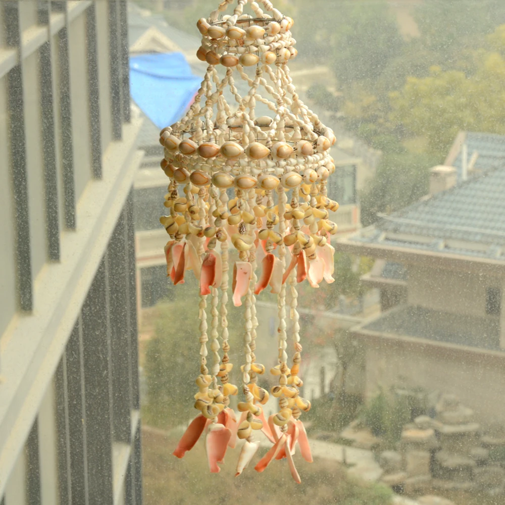 Natural Seashell Wind Chimes Hand Made Seashell Wind Chimes For Sale ...