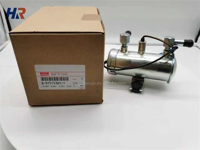 Original Excavator Electric Fuel Pump For Engine Parts 8980093971 ...