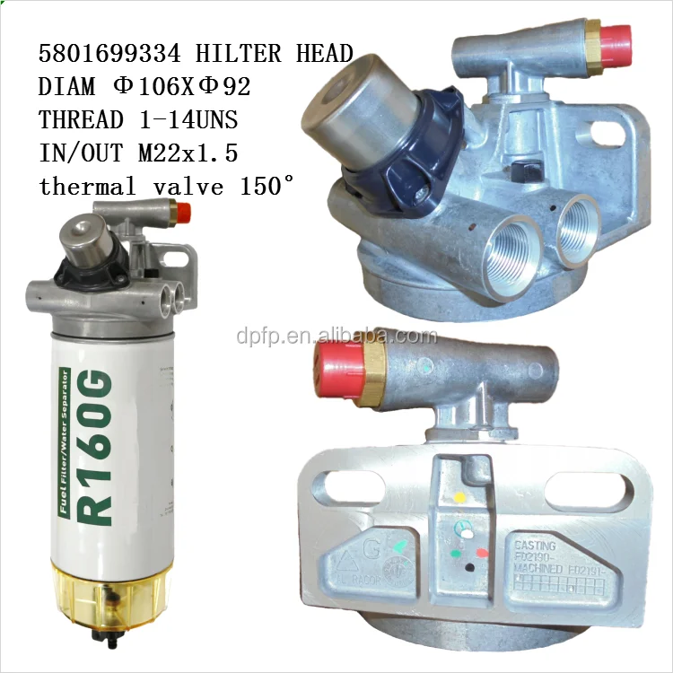High-quality Fuel Filter Assembly for Truck Stralis Trakker Euro 6