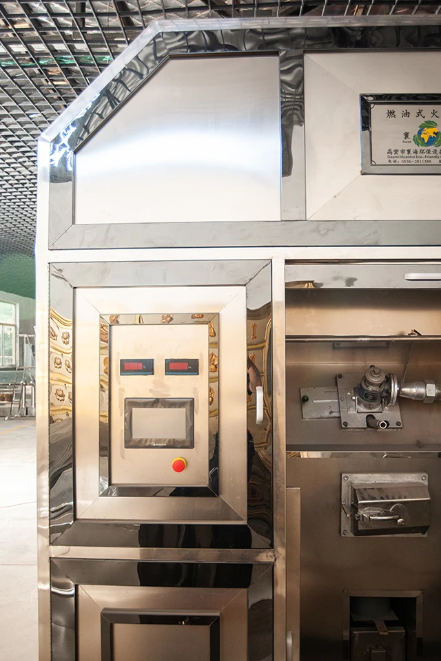 Mobile Cremation Machine No Smoke No Smell Negative Pressure Burning ...