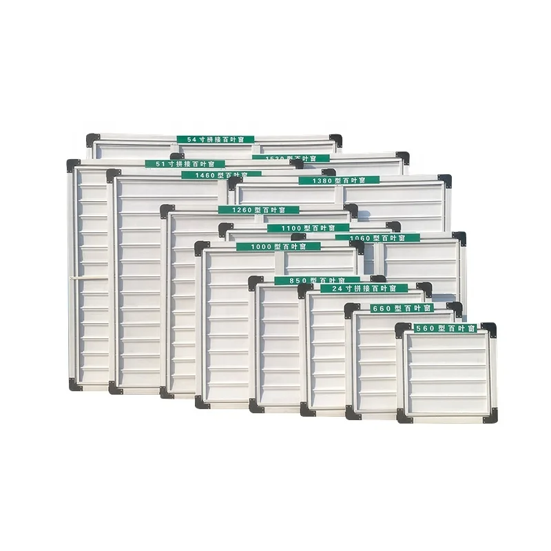 High Quality PVC Gravity Damper Shutter Plastic Louver for windows ...