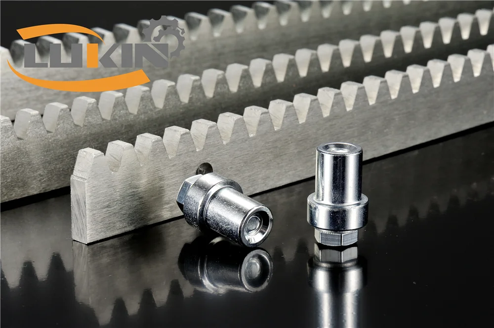 Sliding Gate Motor Gate Galvanized Steel Gear Rail Rack 1 Meter Per Pcs ...