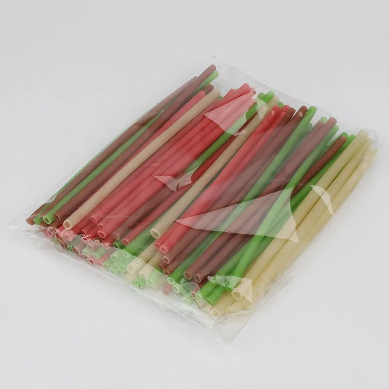 2019 New Material Edible Straws Biodegradable Rice Tapioca Straw - Buy ...