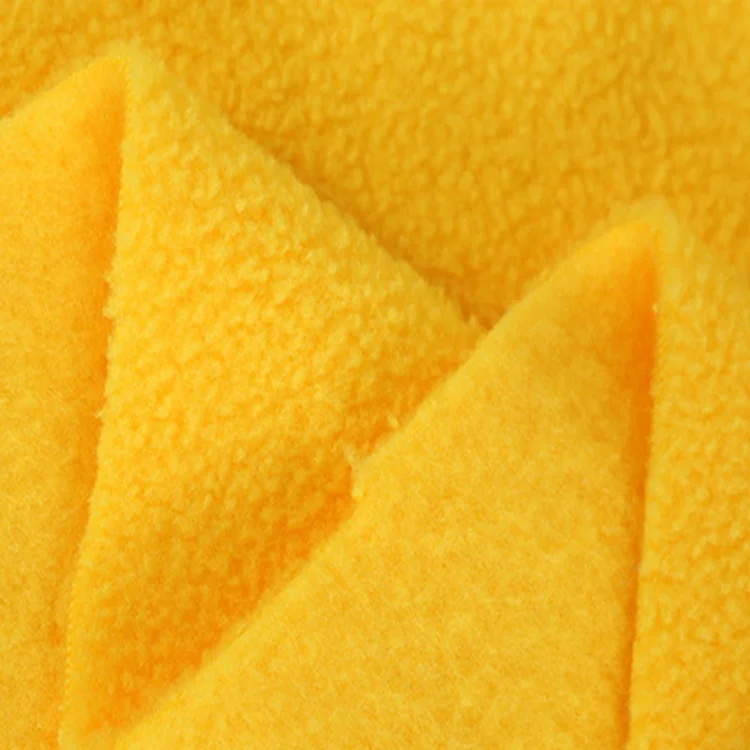 100% Polyester Anti-Pilling Knitted Fleece Fabric for Blankets